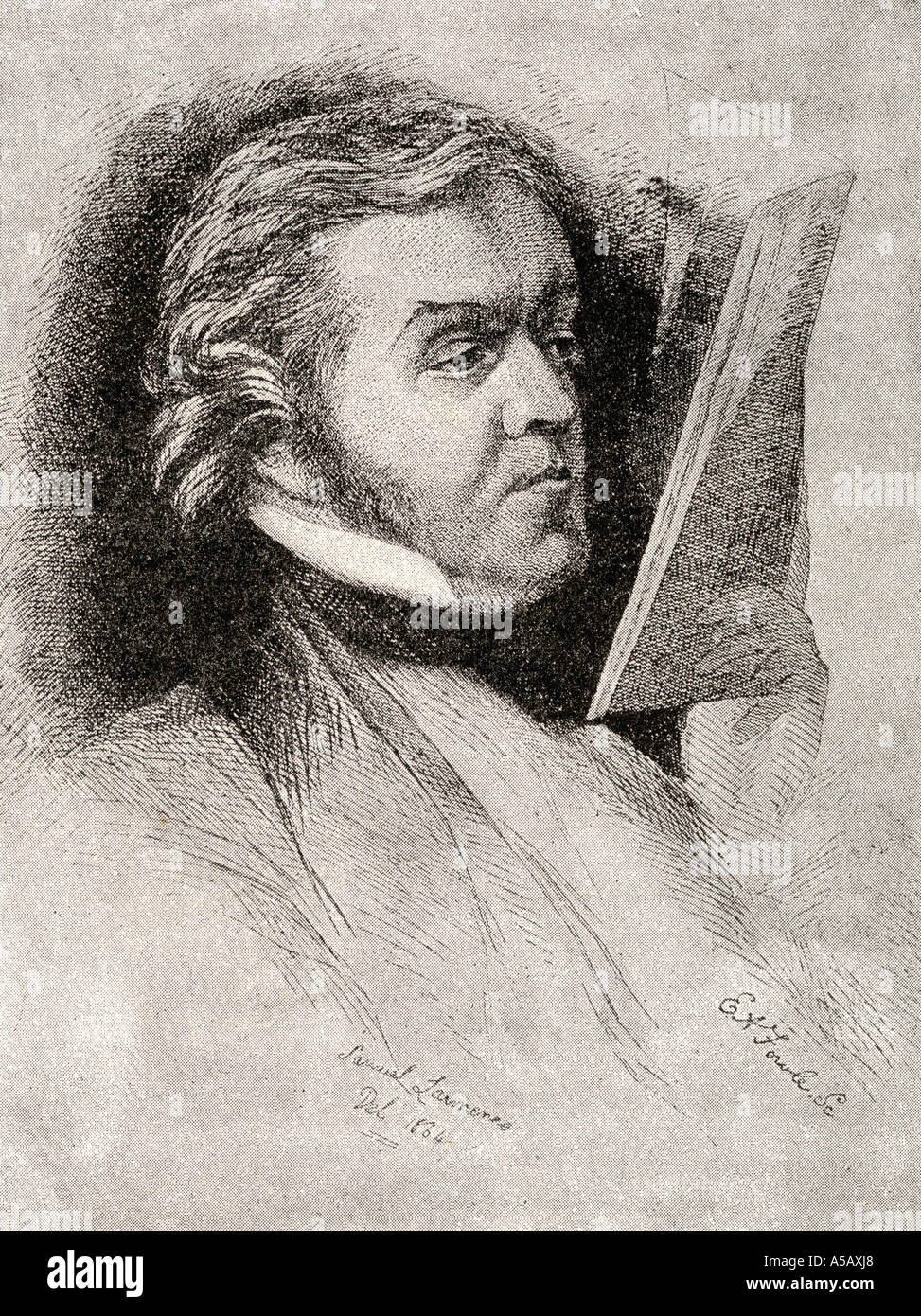 William thackeray portrait hi-res stock photography and images - Alamy