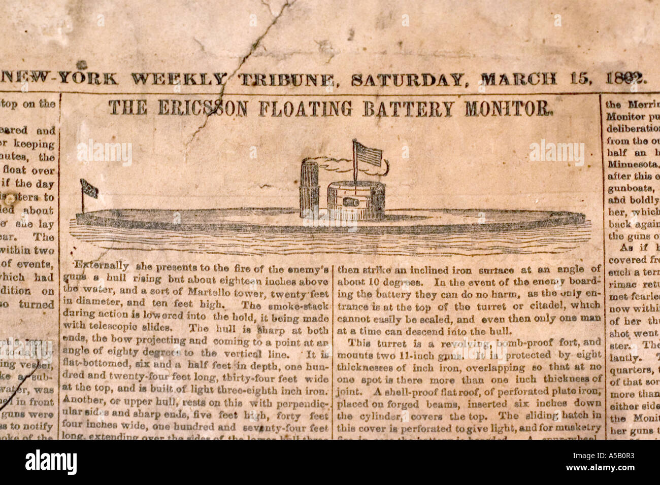 Civil war newspaper hi-res stock photography and images - Alamy
