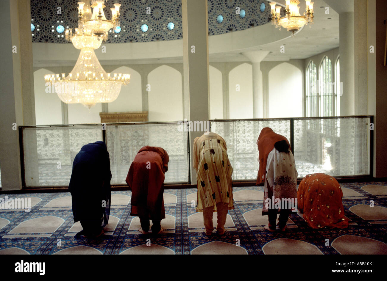 Muslim Women Prayer Mosque