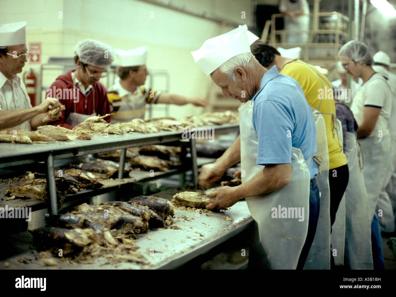 Historical image of a tuna factory in San Diego taken in 1979 Stock ...
