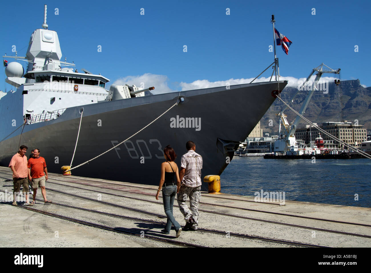 Hnlms tromp frigate royal netherlands hi-res stock photography and ...