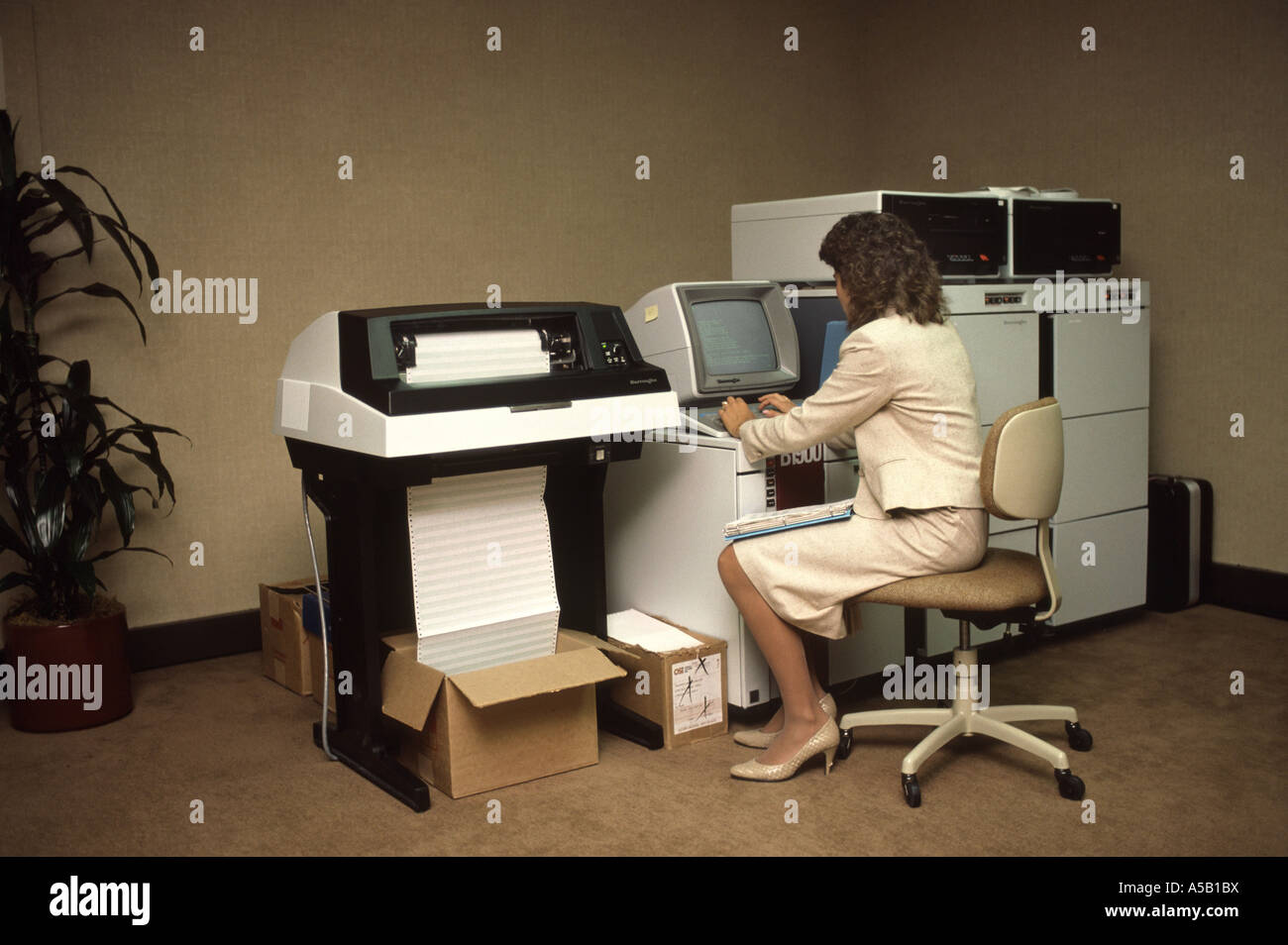 Old computer hi-res stock photography and images - Alamy