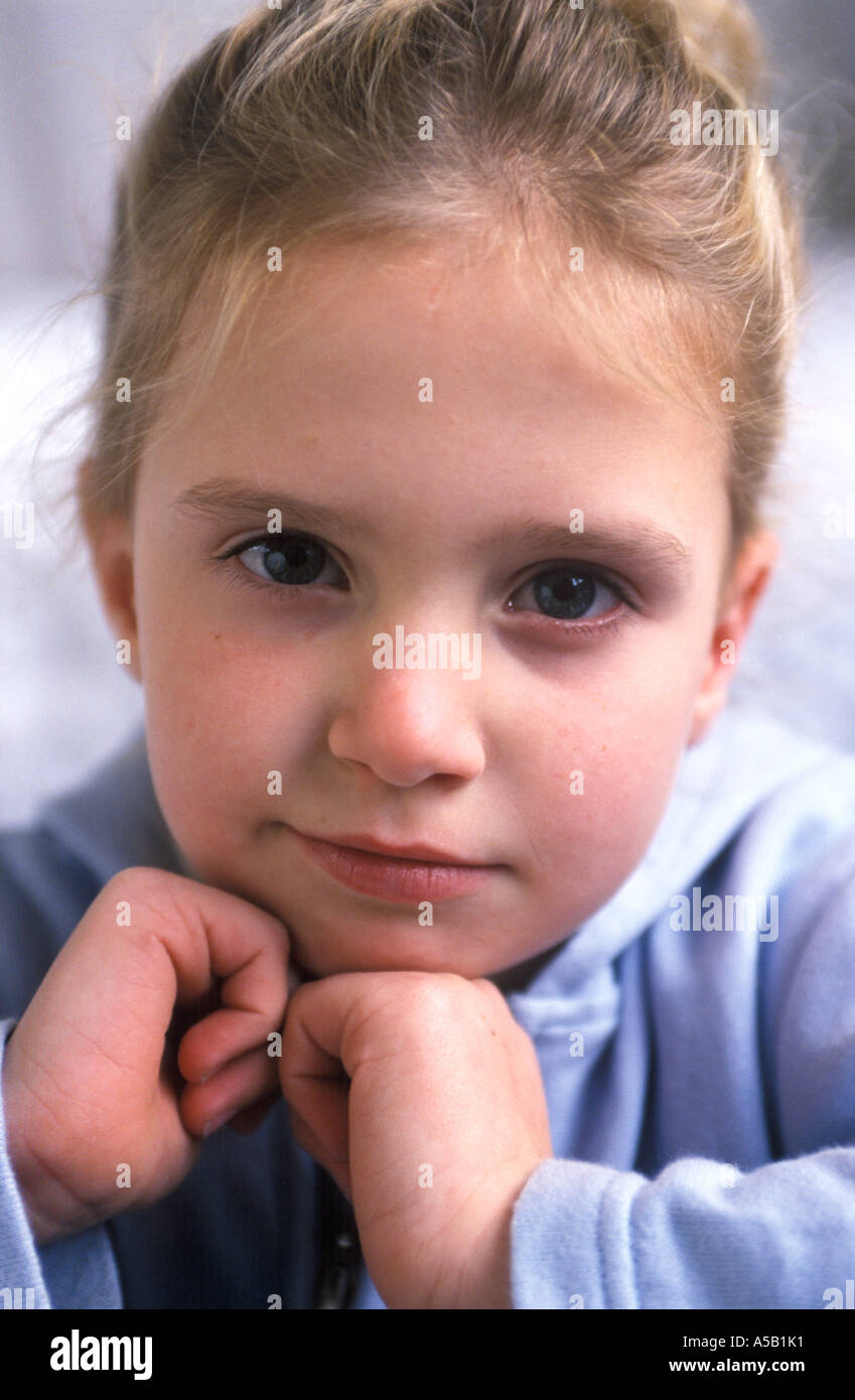 Portrait Of A 7 Year Old Girl Stock Photo Alamy Portrait Of A 7 Year Old Girl Stock Photo Alamy