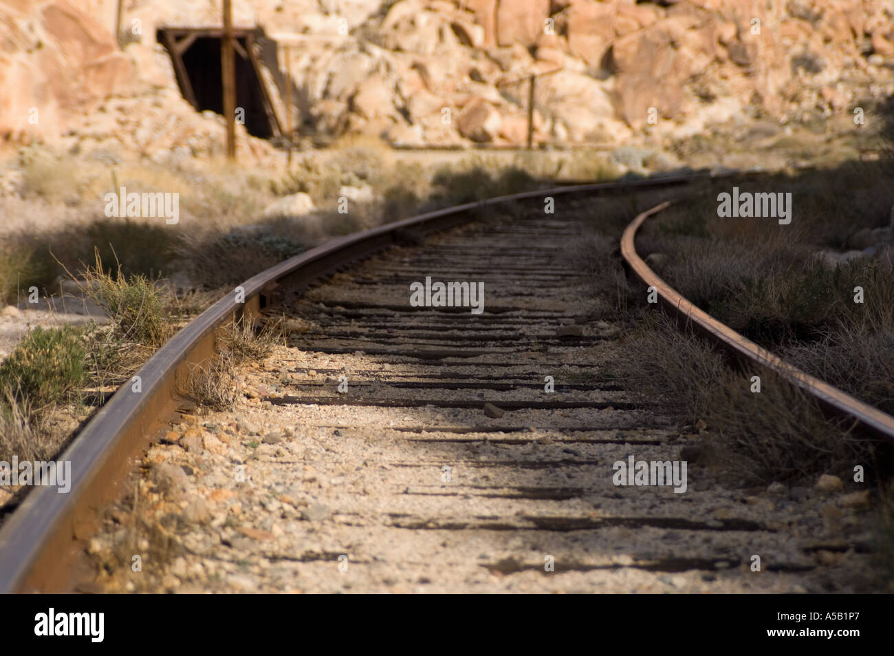 The Impossible Railroad, Carizo Gorge Stock Photo - Alamy