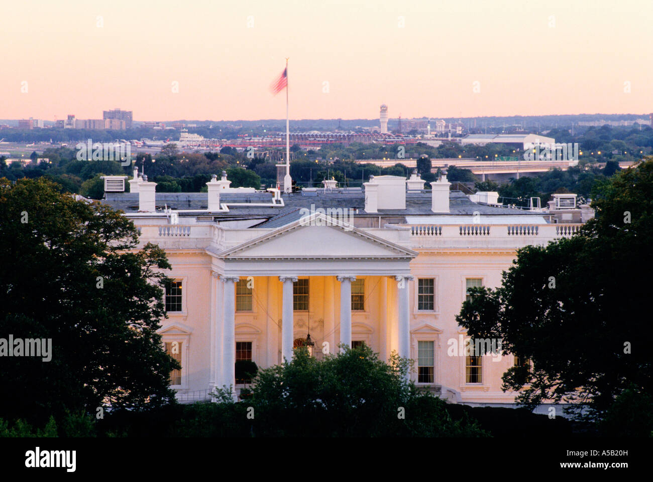 Washington Dc White House Aerial High Resolution Stock Photography and ...