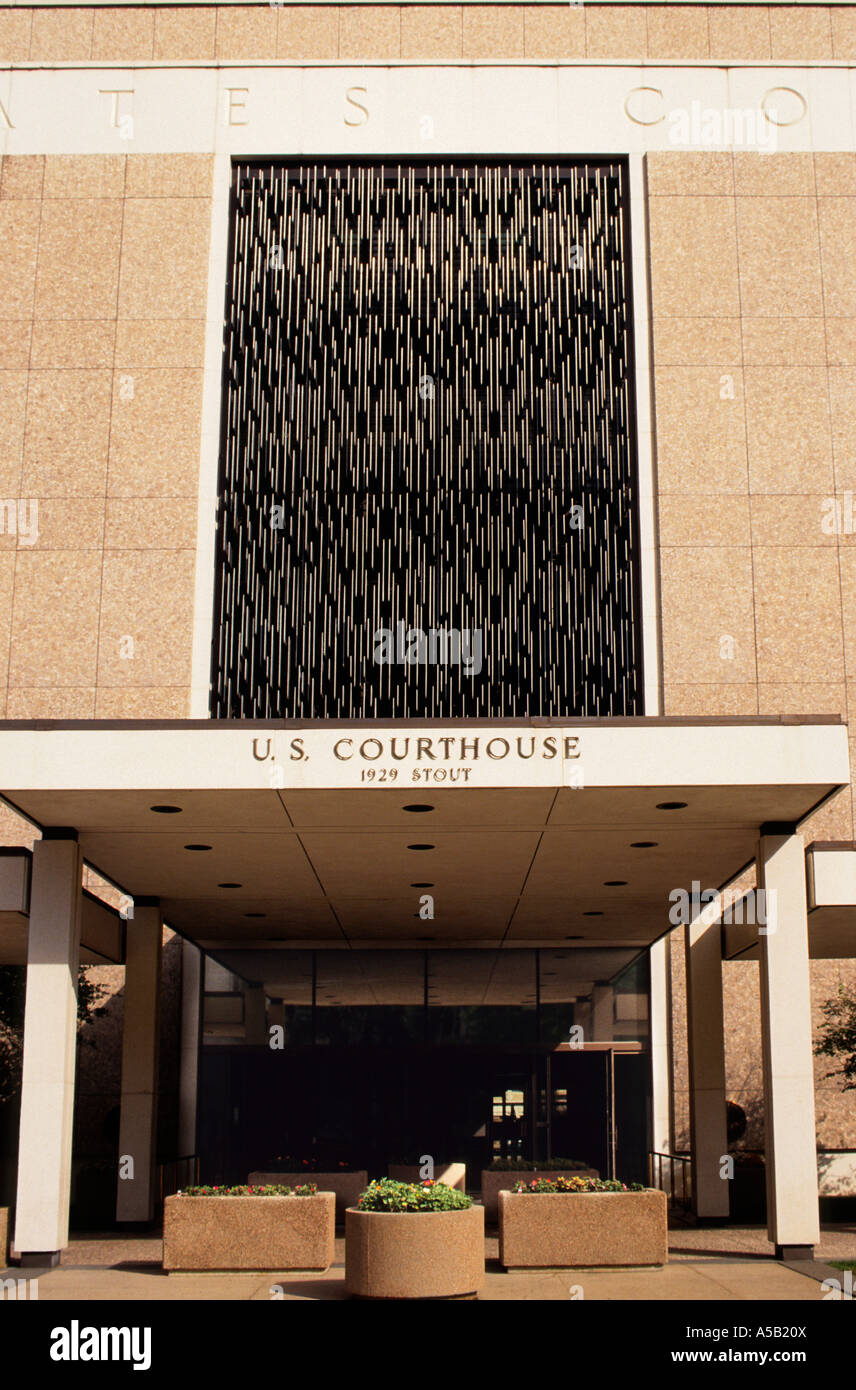 Colorado Denver Byron C Rogers Federal Office Building and Courthouse ...