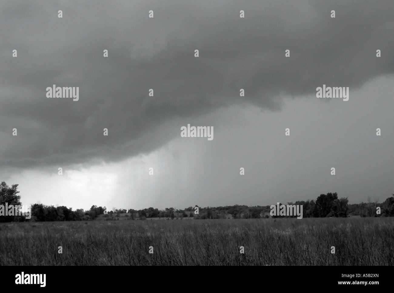 Storm couds starting to rain Stock Photo - Alamy