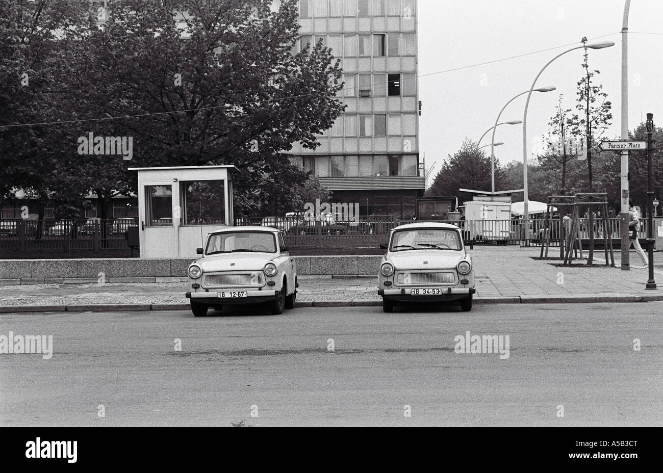Trabant berlin wall hi-res stock photography and images - Alamy