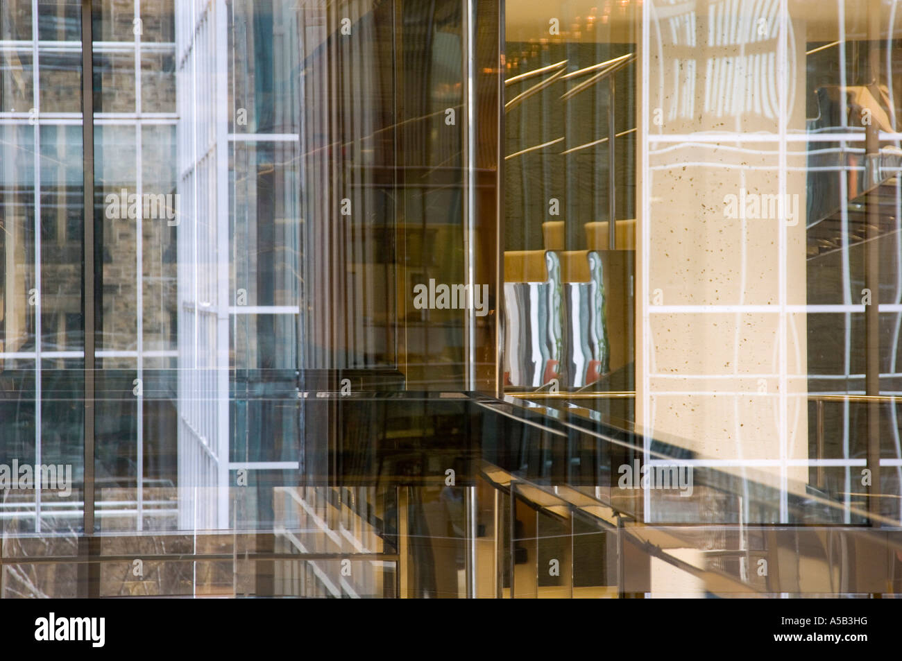 Architectural abstract of glass and building Stock Photo - Alamy