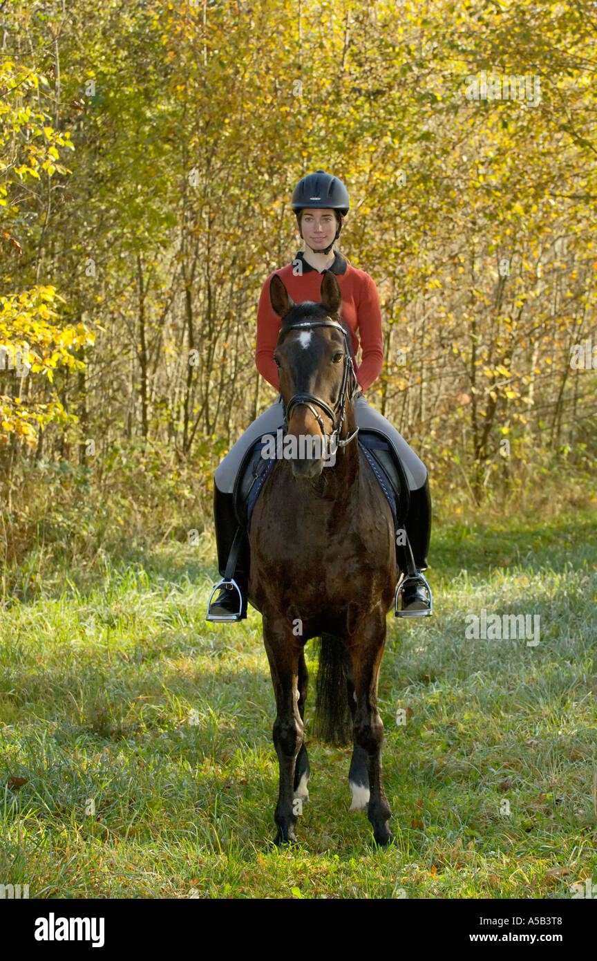 German female equestrian hi-res stock photography and images - Alamy