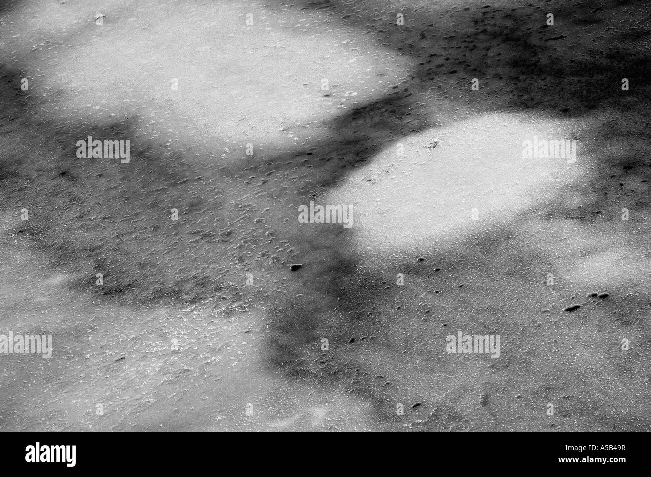 Abstract composition of ice and snow Stock Photo - Alamy