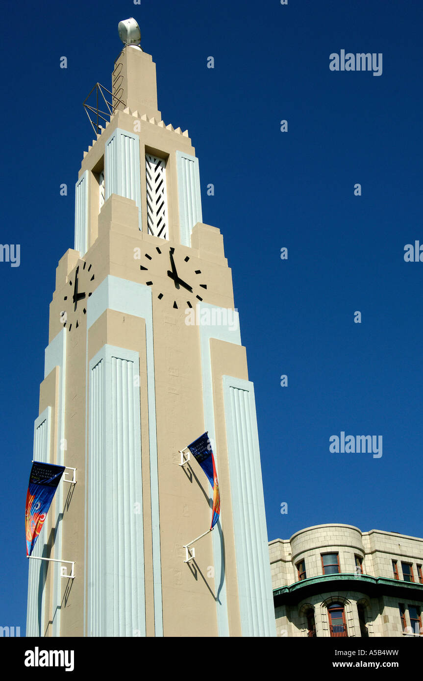 Landmark tower in downtown Victoria BC, Canada Stock Photo - Alamy