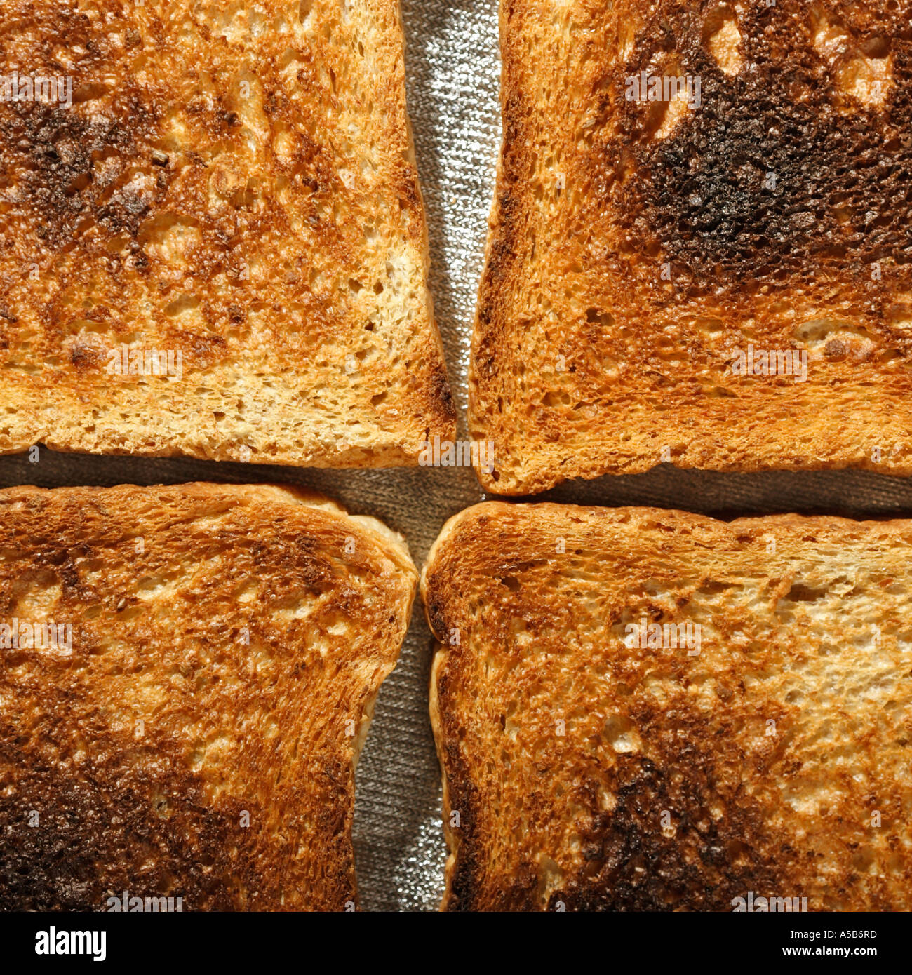 Blackened toast hi-res stock photography and images - Alamy