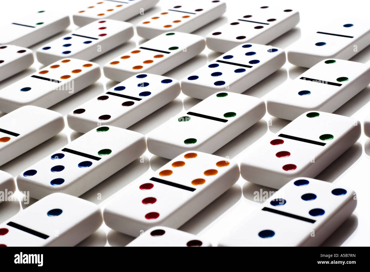 Pattern of dominos Stock Photo - Alamy
