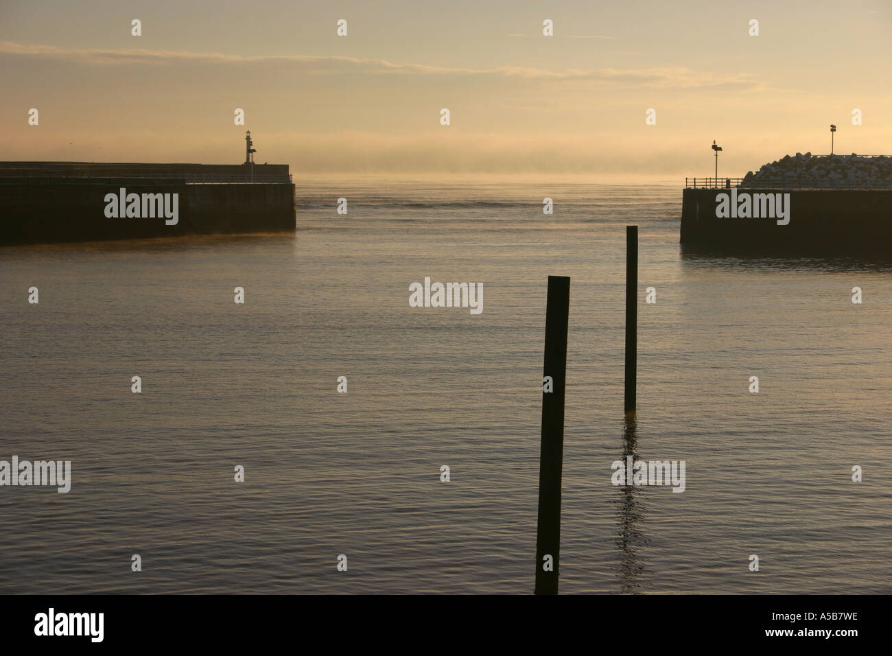 Middleton Bay during the winter, Hartlepool Stock Photo - Alamy