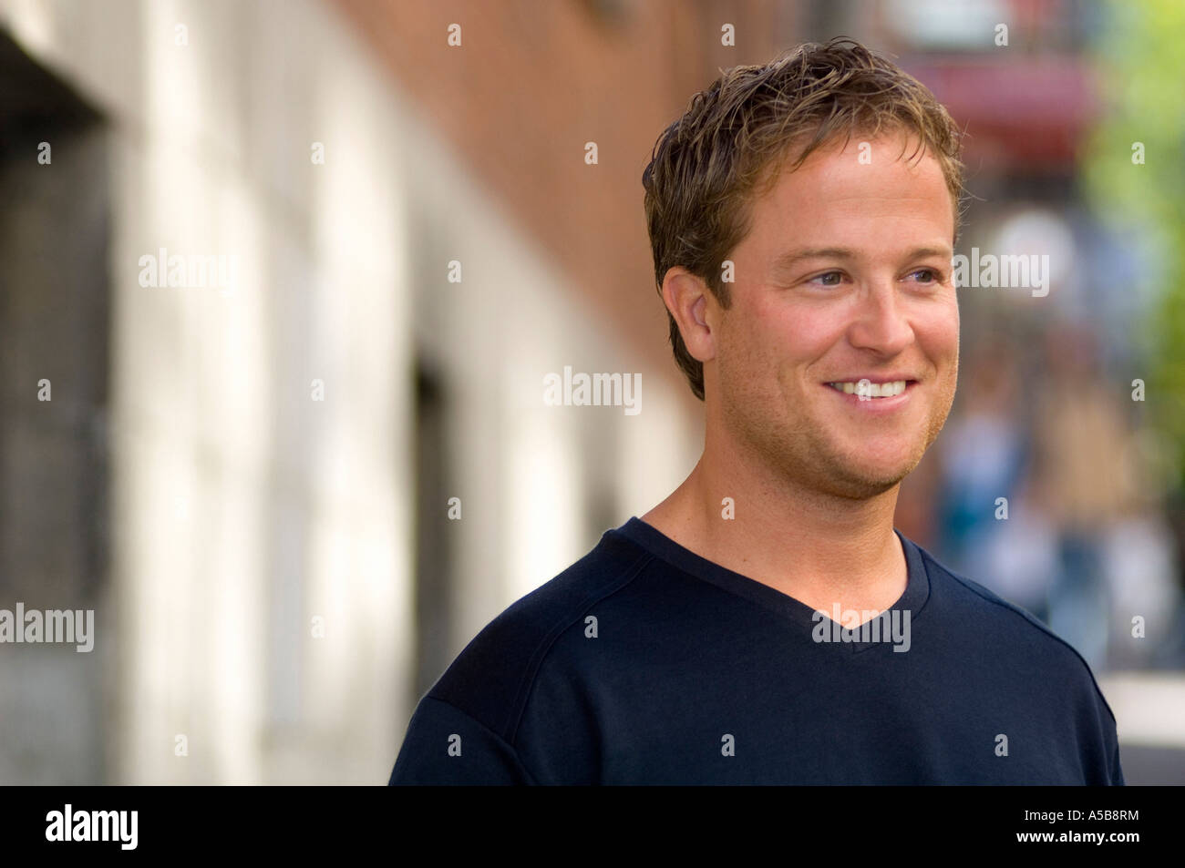 Portrait of young urban male Stock Photo - Alamy