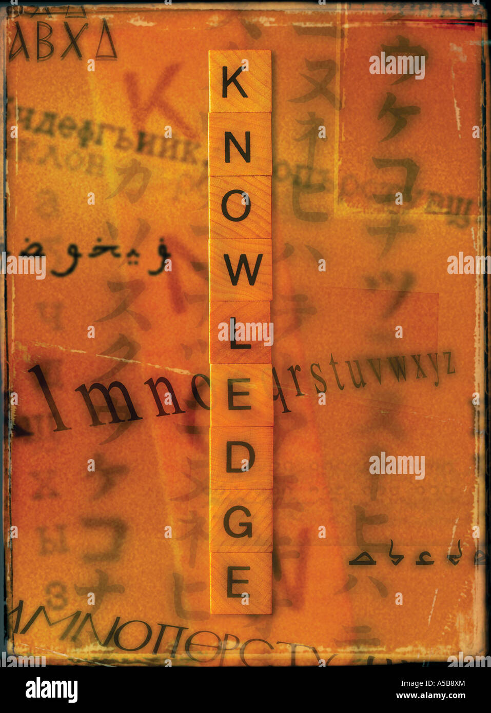 Yellow word tiles hi-res stock photography and images - Alamy