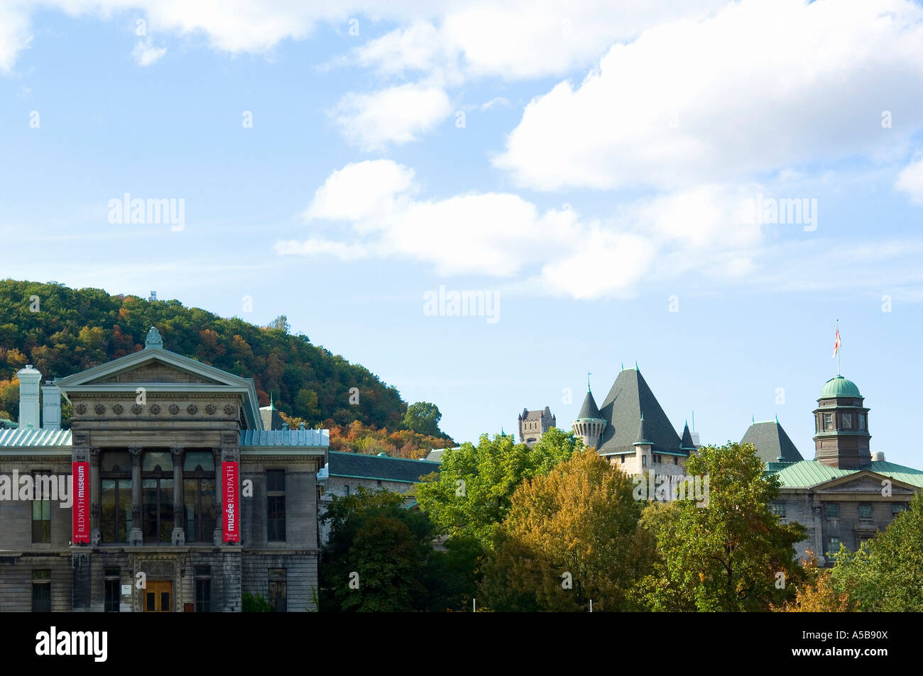 McGill University campus, Montreal Canada Stock Photo - Alamy