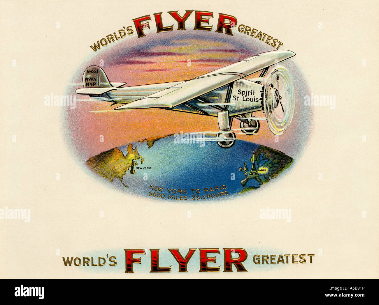 World's Greatest Flyer Stock Photo - Alamy