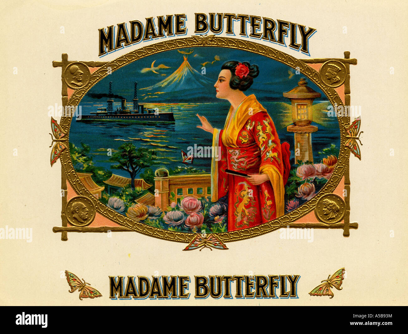 Madame butterfly hi-res stock photography and images - Alamy