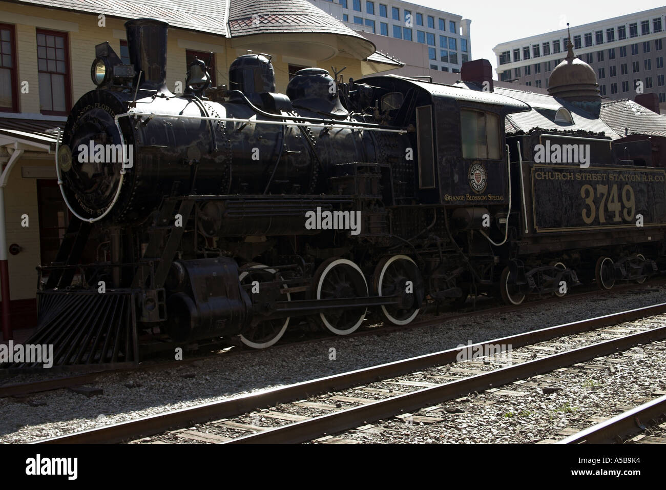 Orange Blossom Special, Steam Locomotive at Church street station ...