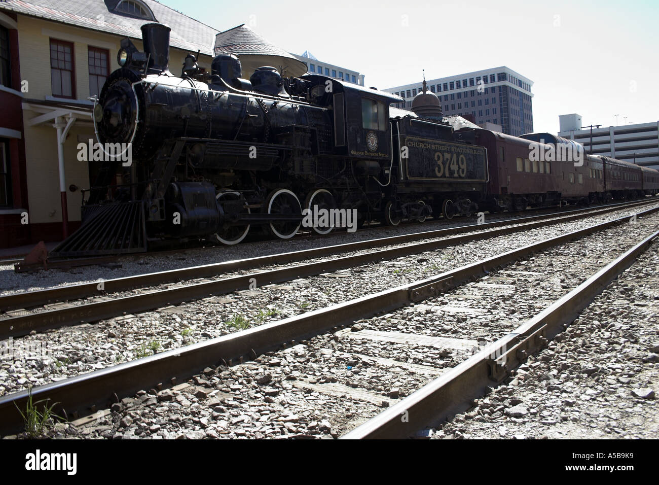 Orange Blossom Special, Steam Locomotive at Church street station ...