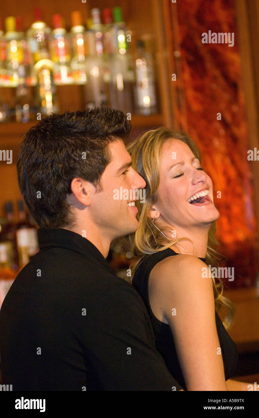 Female flirting club hi-res stock photography and images - Alamy