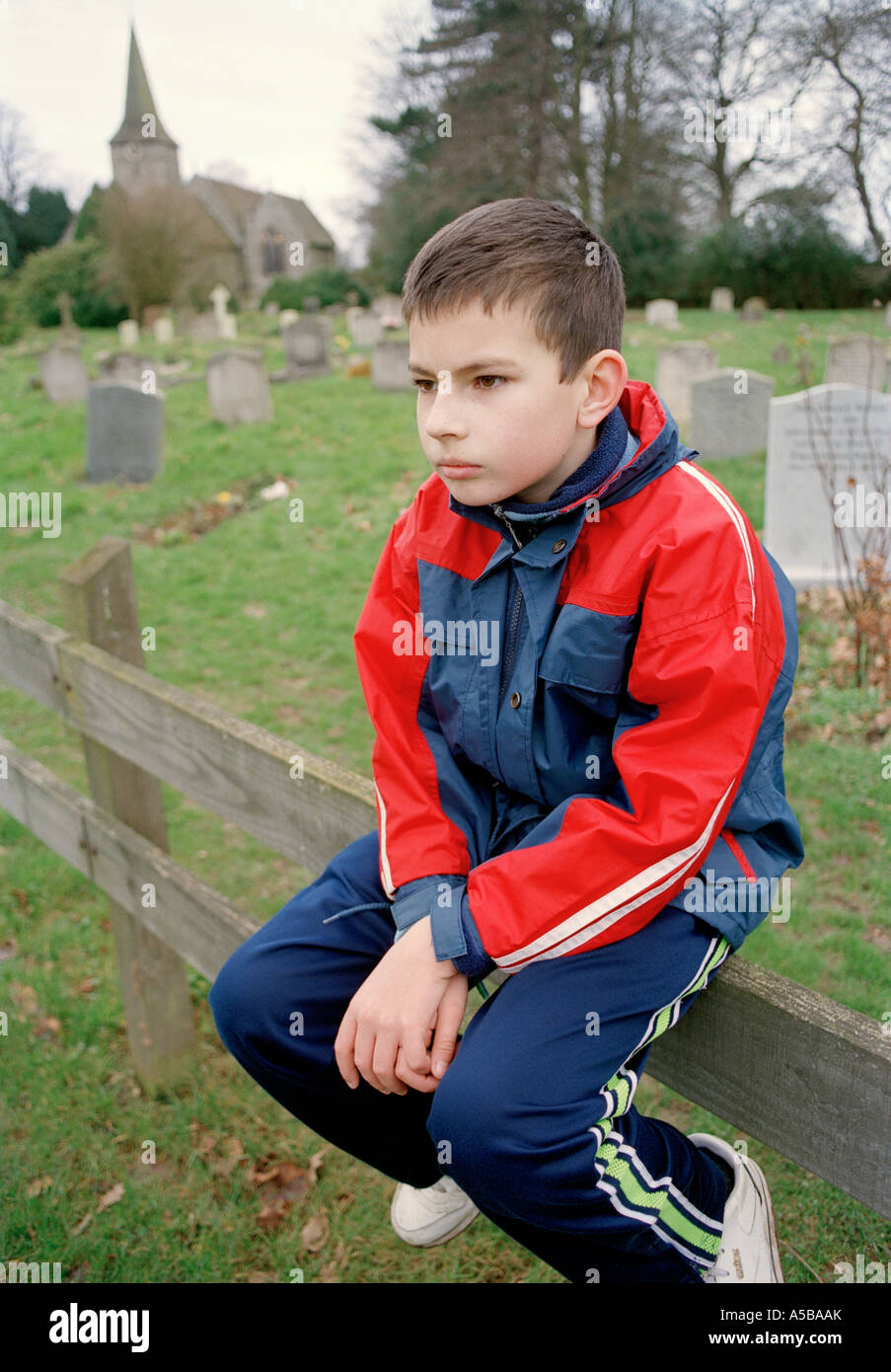 Mourning boy hi-res stock photography and images - Alamy