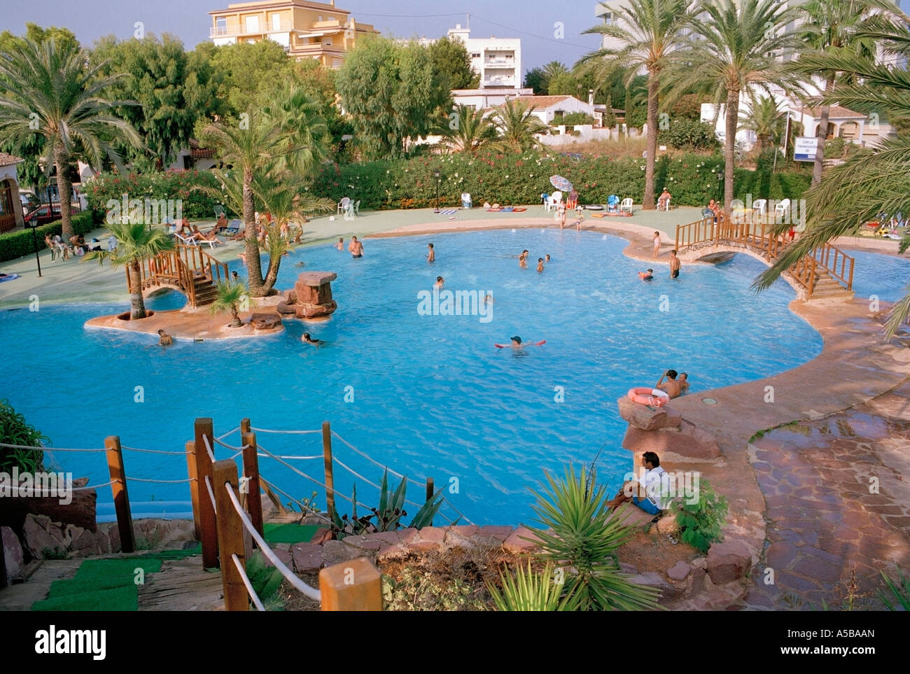 Outdoor swimming pool in public hi-res stock photography and images - Alamy