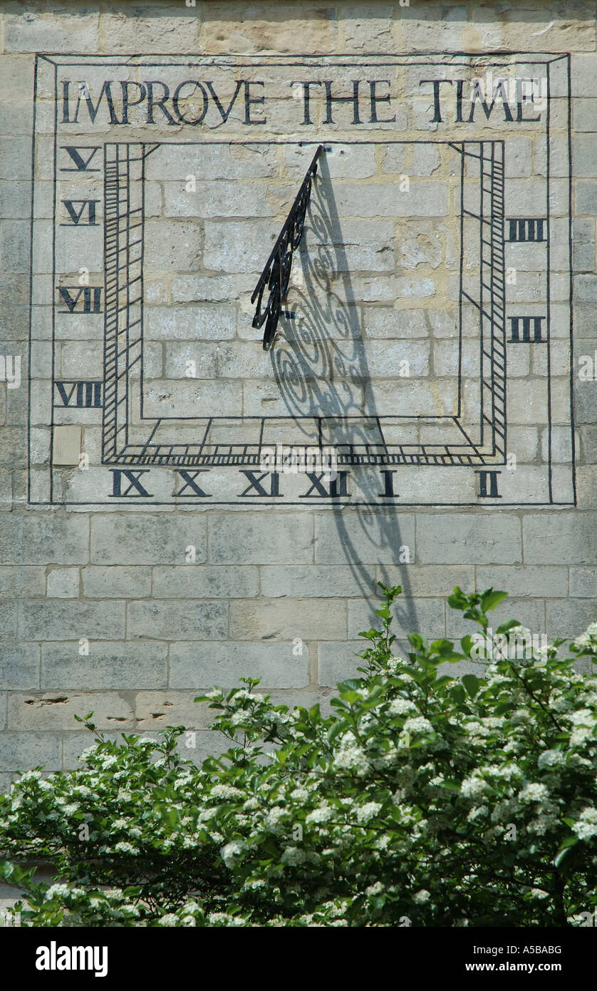 Sundial on tower st dionysius hi-res stock photography and images - Alamy