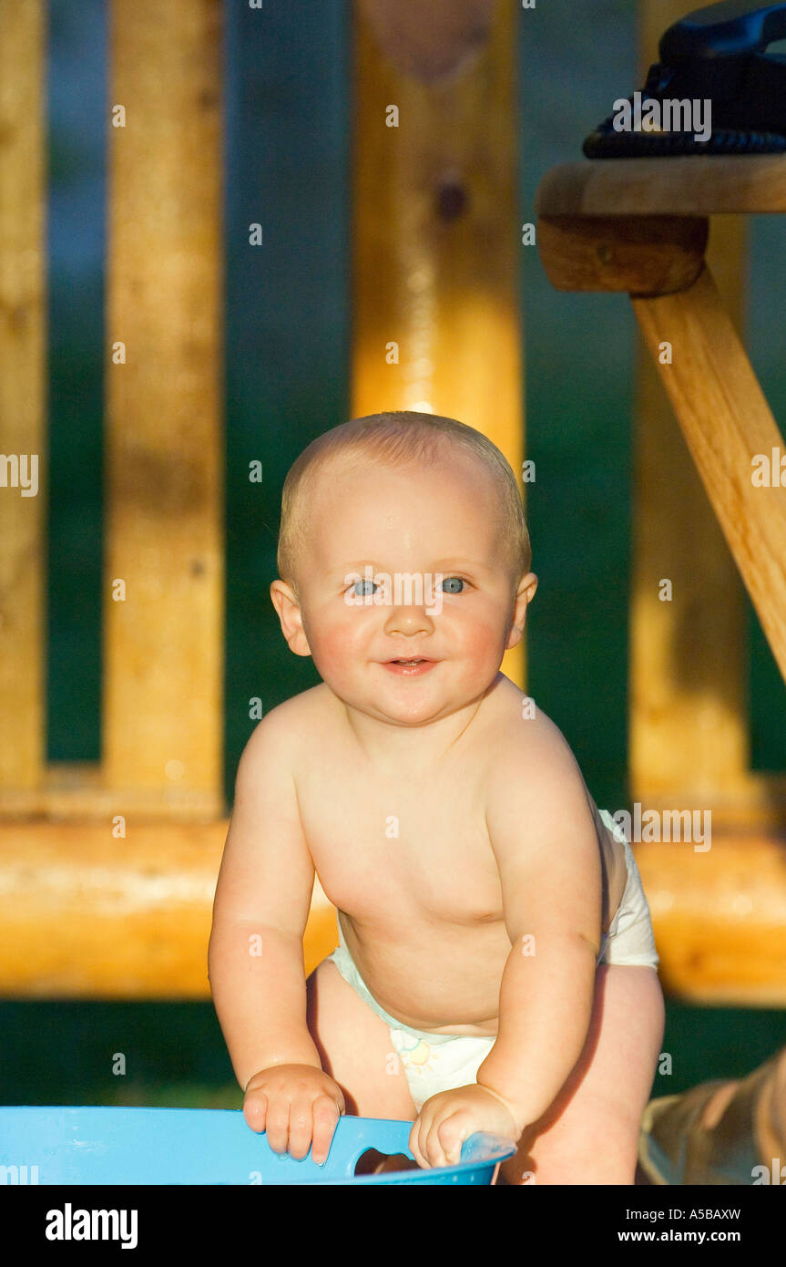 Small toddler in home environment Stock Photo - Alamy