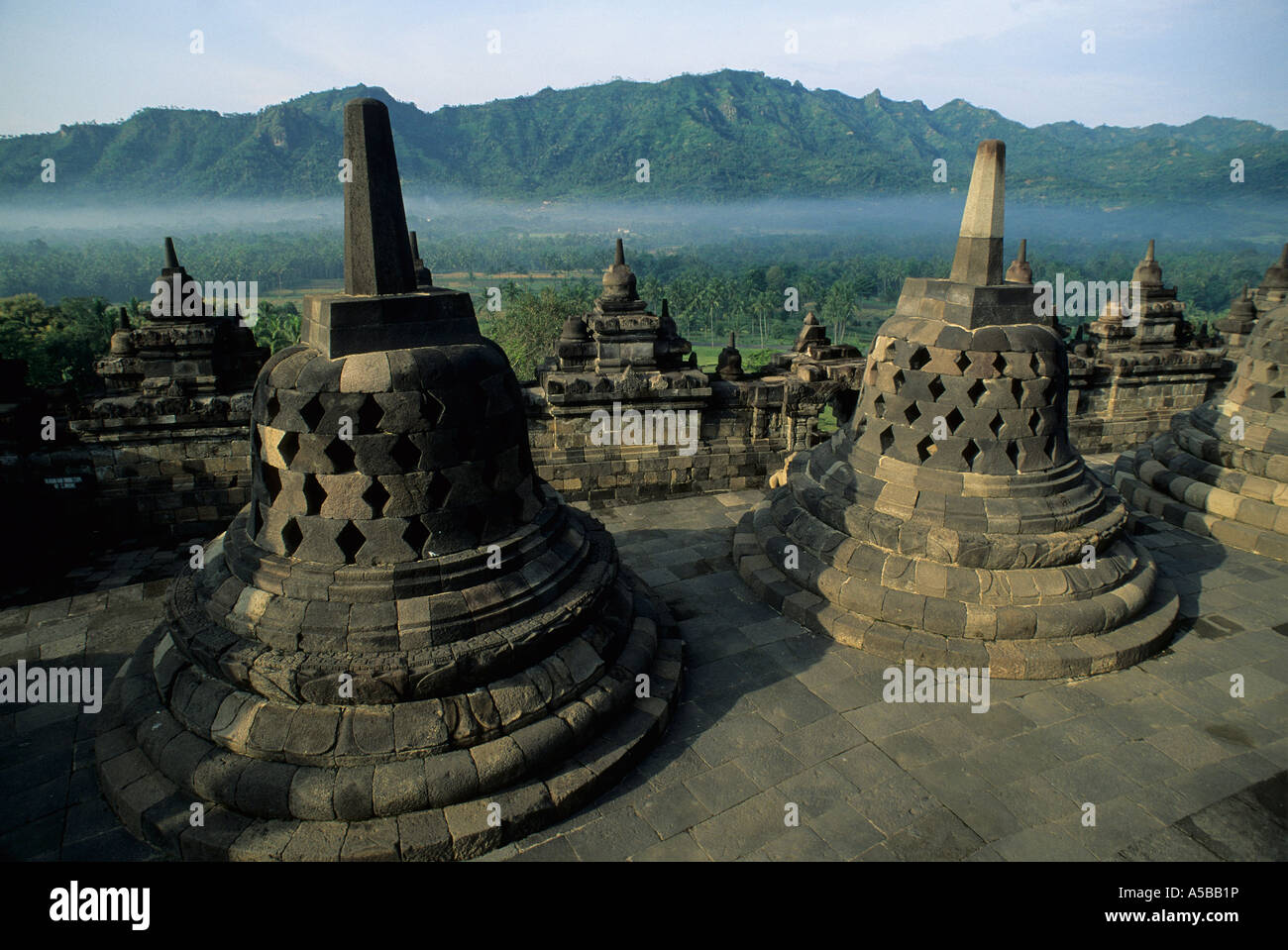 Borobudur Temple, Indonesia Stock Photo - Alamy