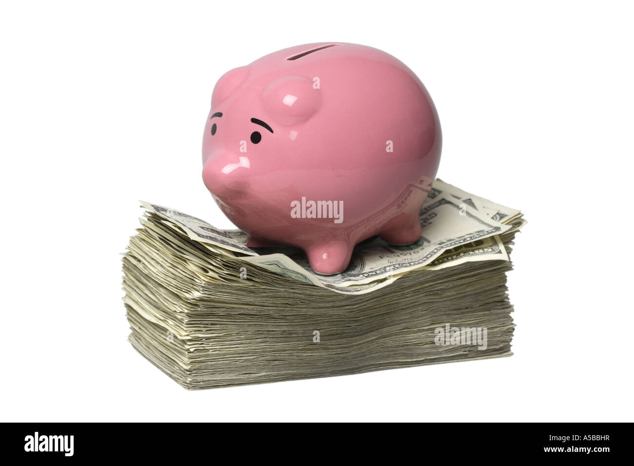 Money stack silhouette Cut Out Stock Images & Pictures - Alamy