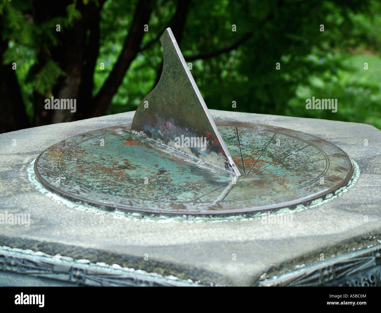 Old Sun dial Stock Photo - Alamy