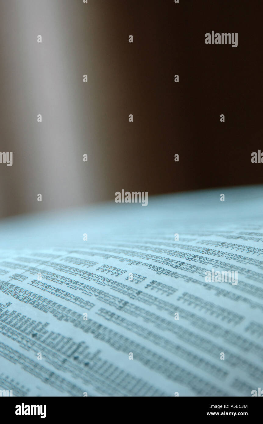 Business financial section of a newspaper Stock Photo - Alamy