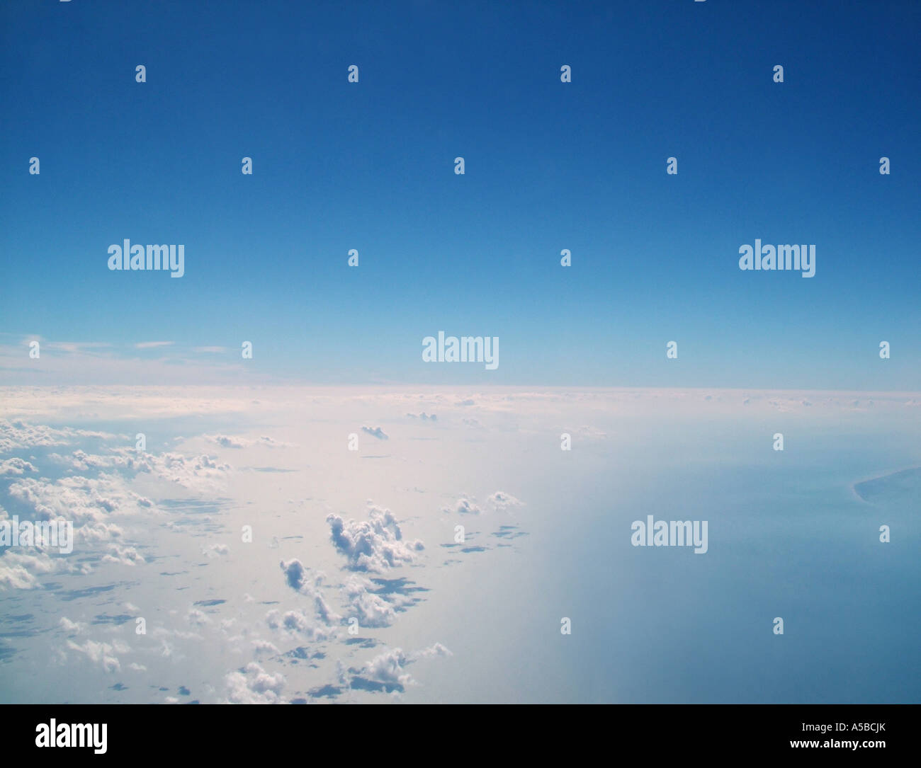 Sky and clouds from above Stock Photo - Alamy