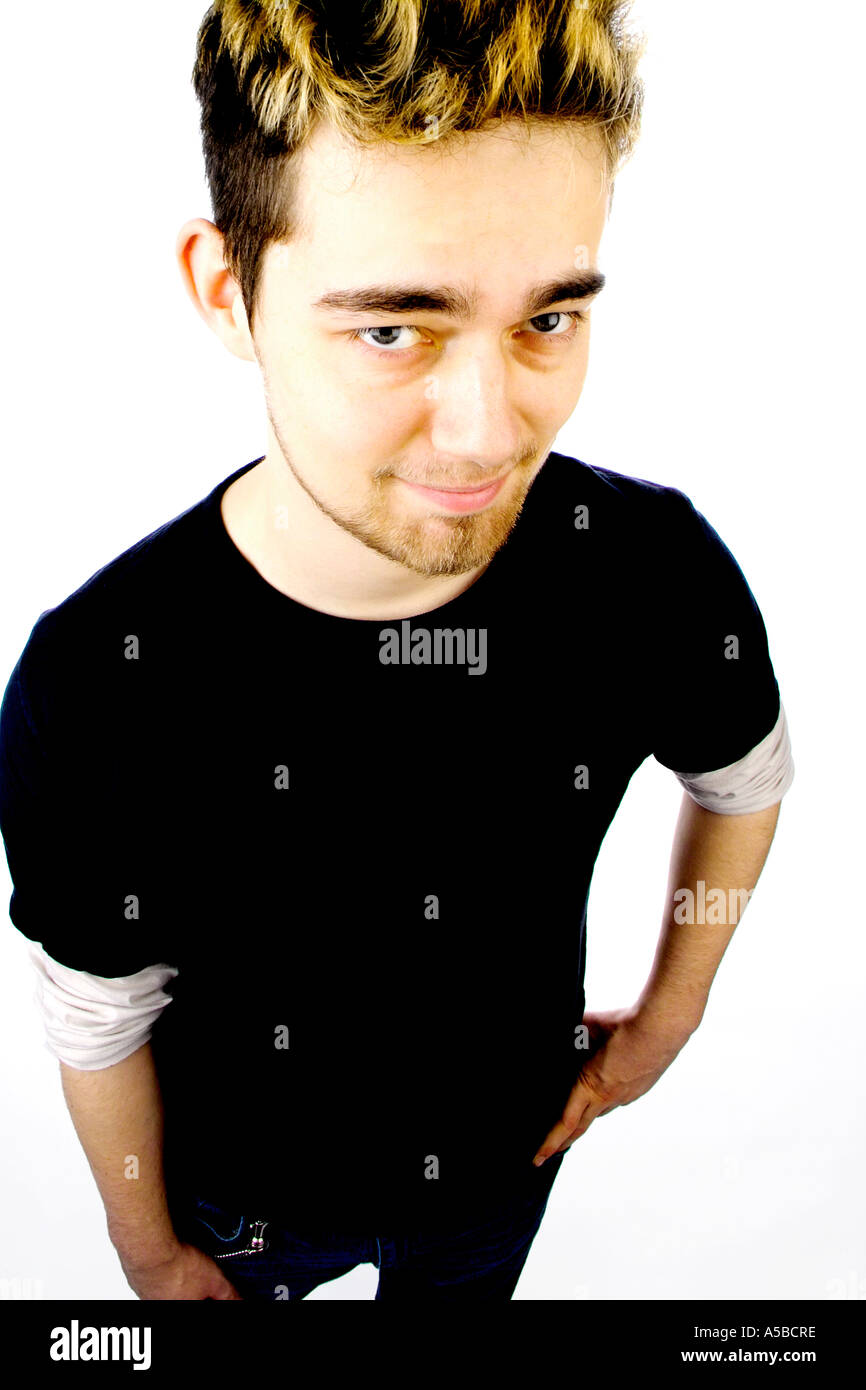 Fashionable male model hi-res stock photography and images - Alamy