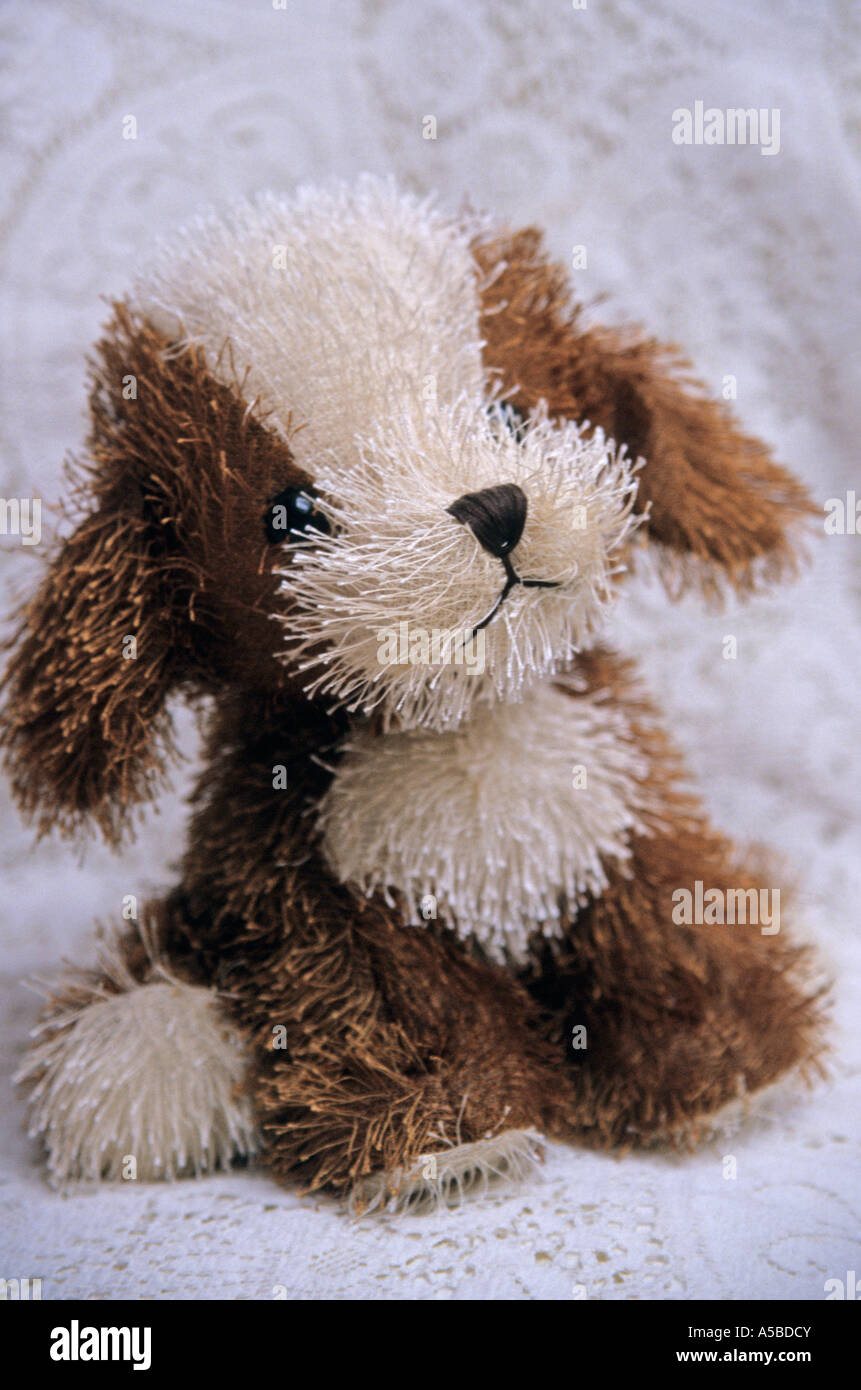 cute cuddly toy dog Stock Photo - Alamy