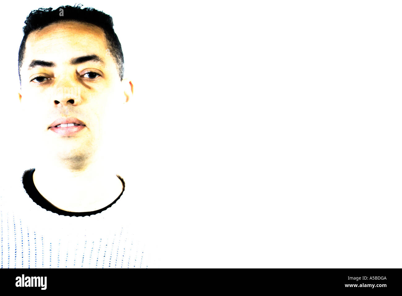 Male Model in high contrast Stock Photo - Alamy