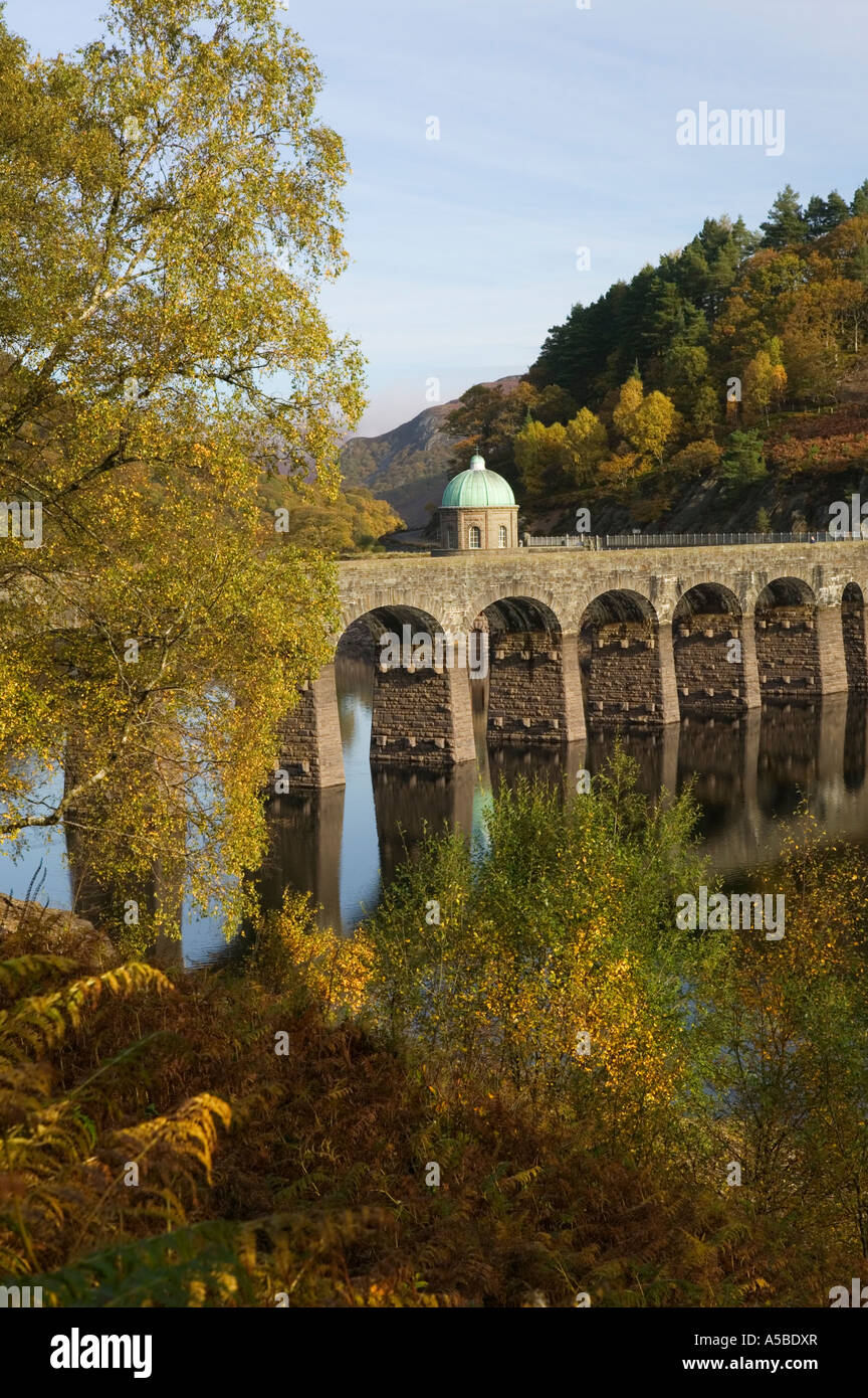 Garreg ddu Reservoir Elan Valley Rhayader Powys Wales Stock Photo - Alamy