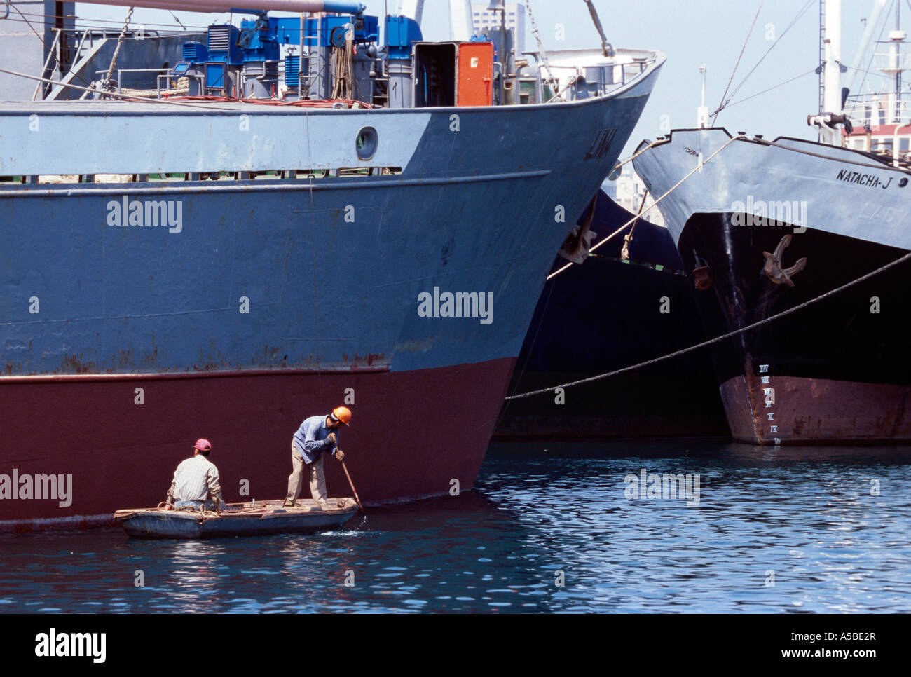 Workers at Port of Beirut, Lebanon Stock Photo - Alamy