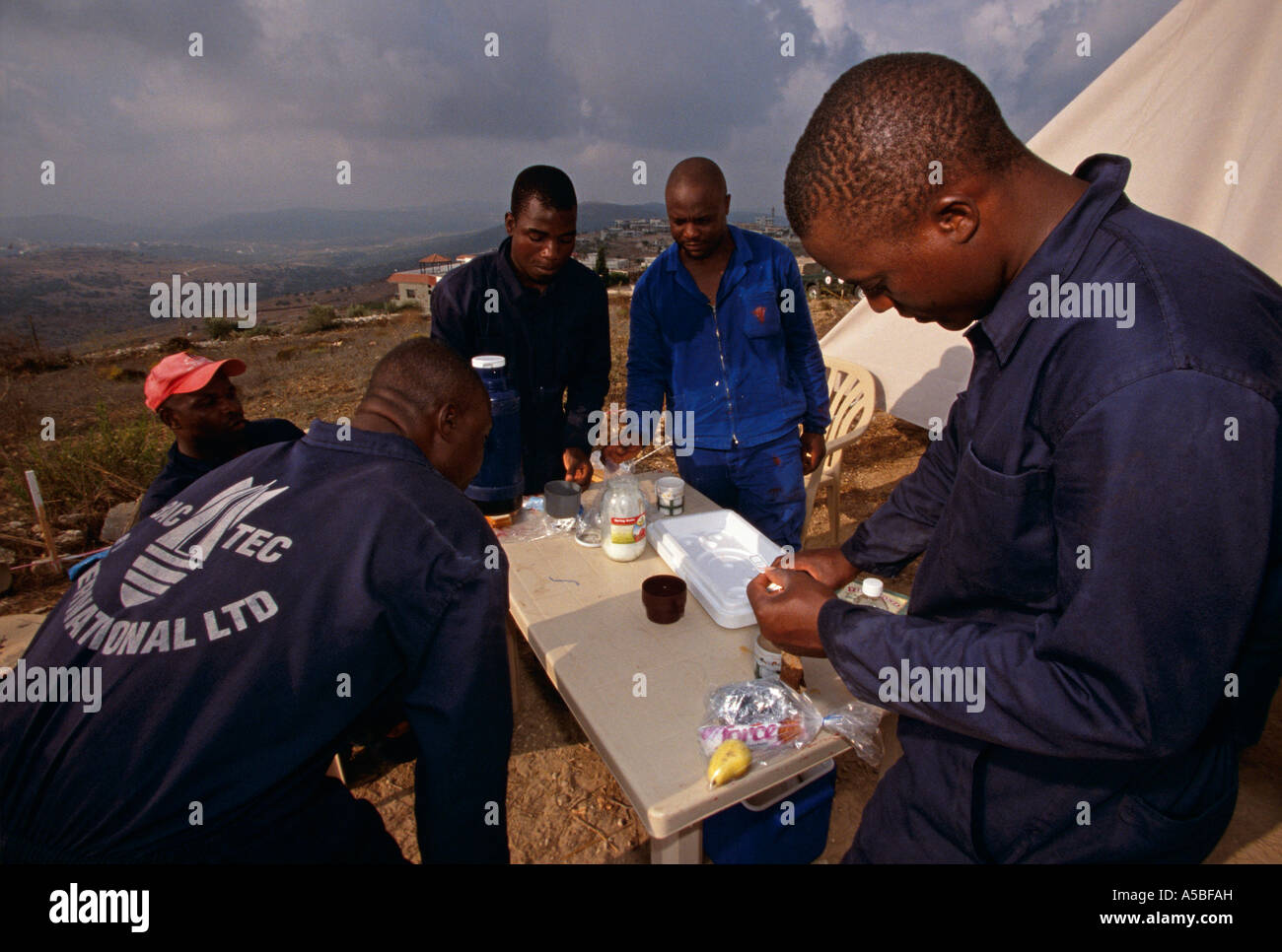 A landmine clearing operation in Lebanon Stock Photo - Alamy