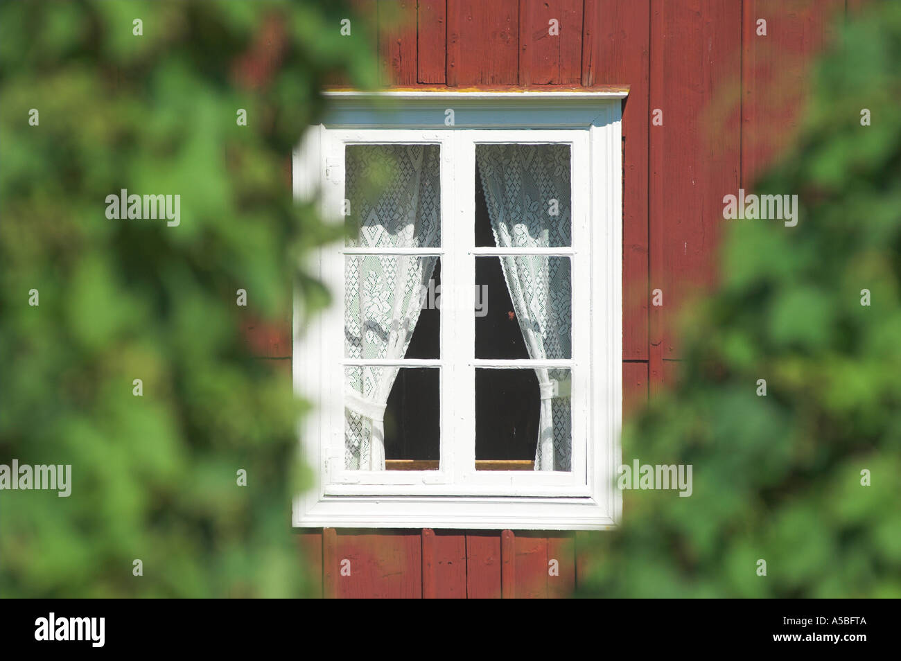 Swedish farm window hi-res stock photography and images - Alamy