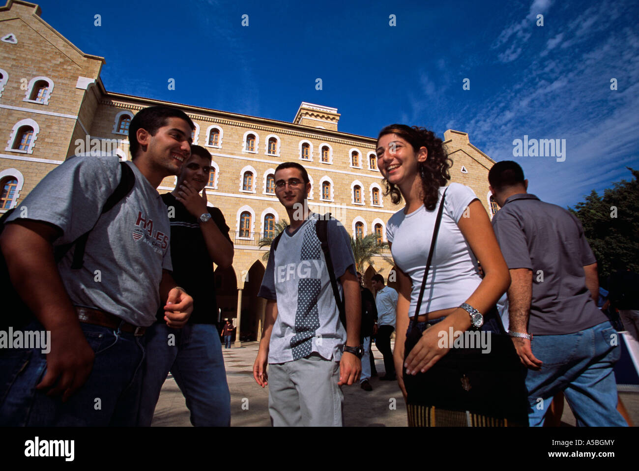 American University Of Beirut Campus High Resolution Stock Photography ...