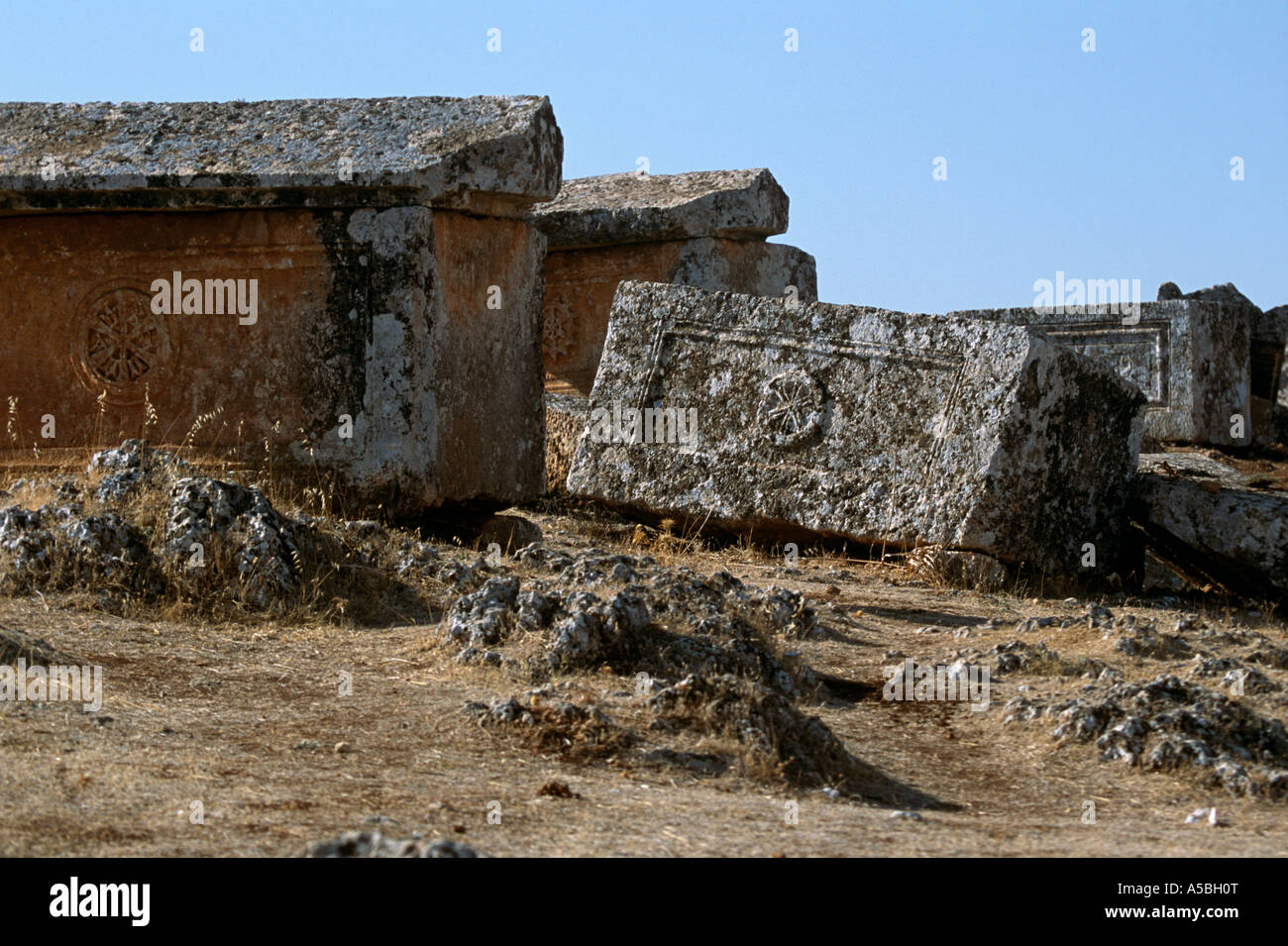Old Byzantine houses, Aleppo, Syria Stock Photo - Alamy