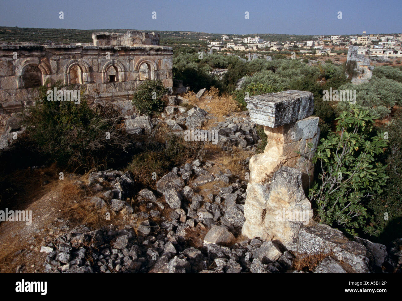 Byzantine ruins at Aleppo Syria Stock Photo - Alamy