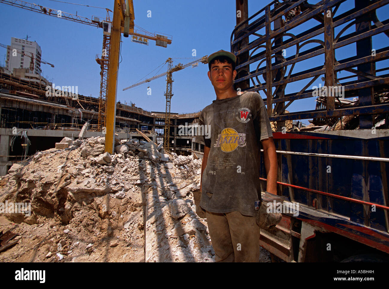A construction site in Beirut Stock Photo - Alamy