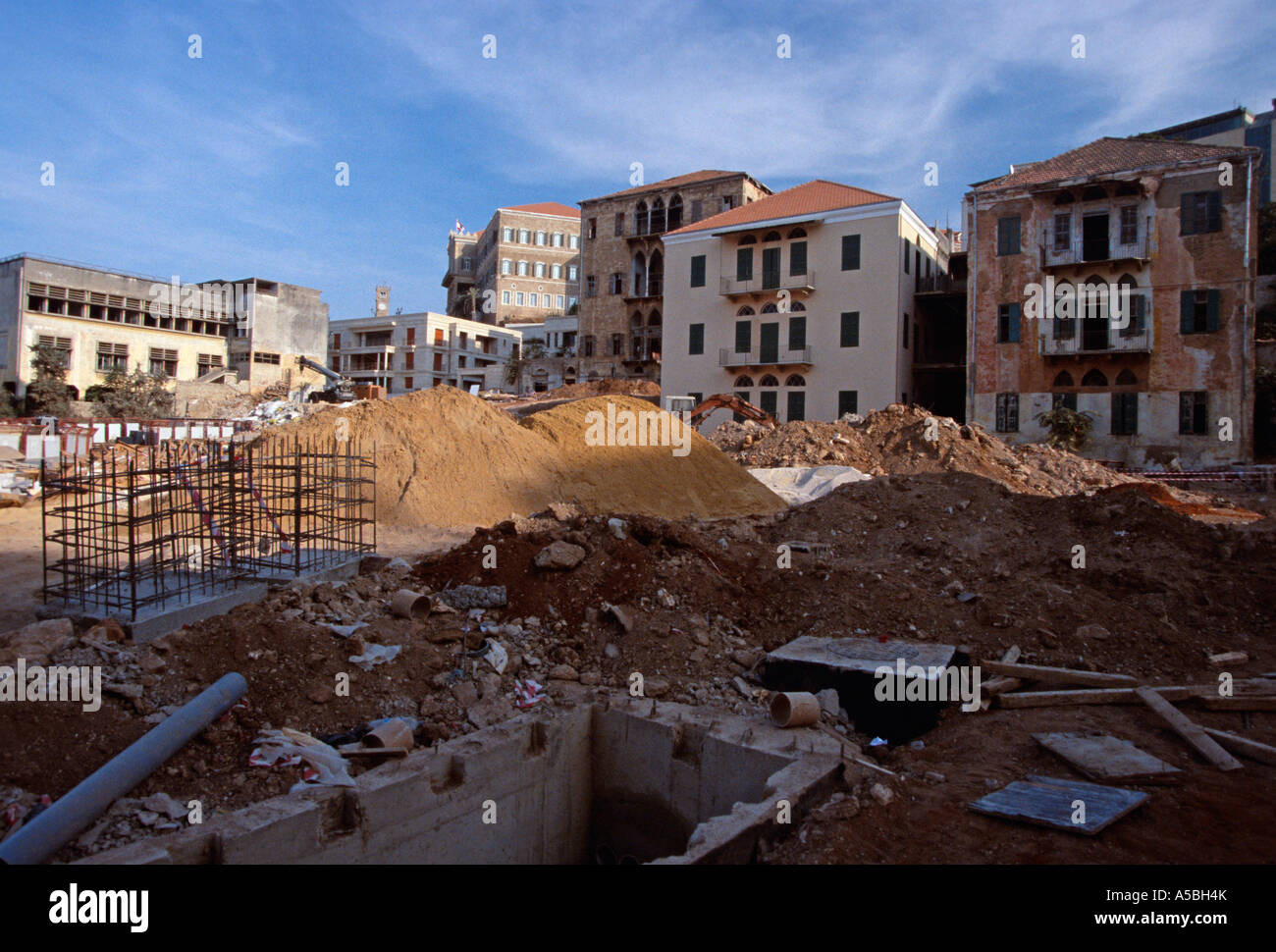 A construction site in Beirut Stock Photo - Alamy