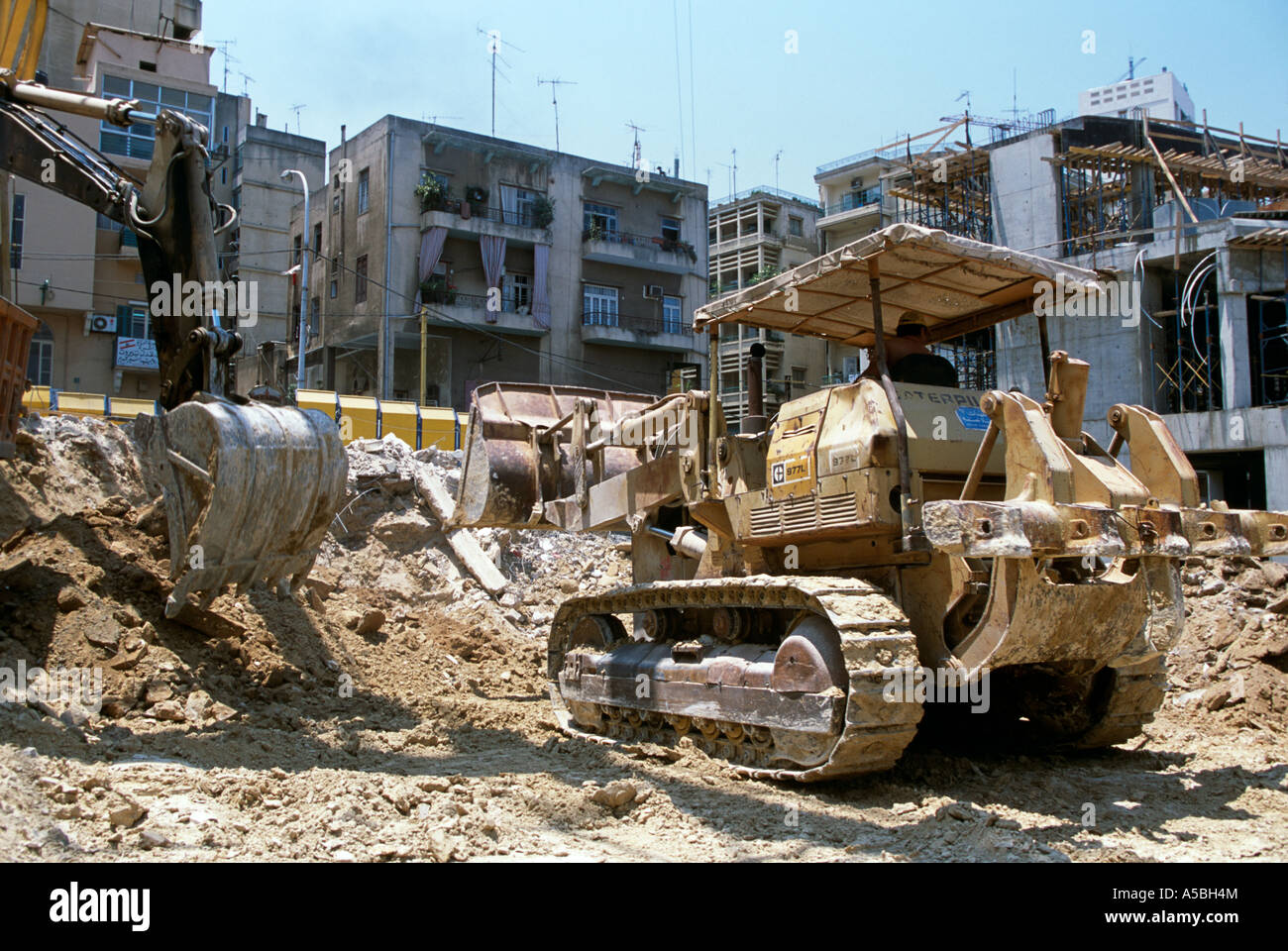 A construction site in Beirut Stock Photo - Alamy