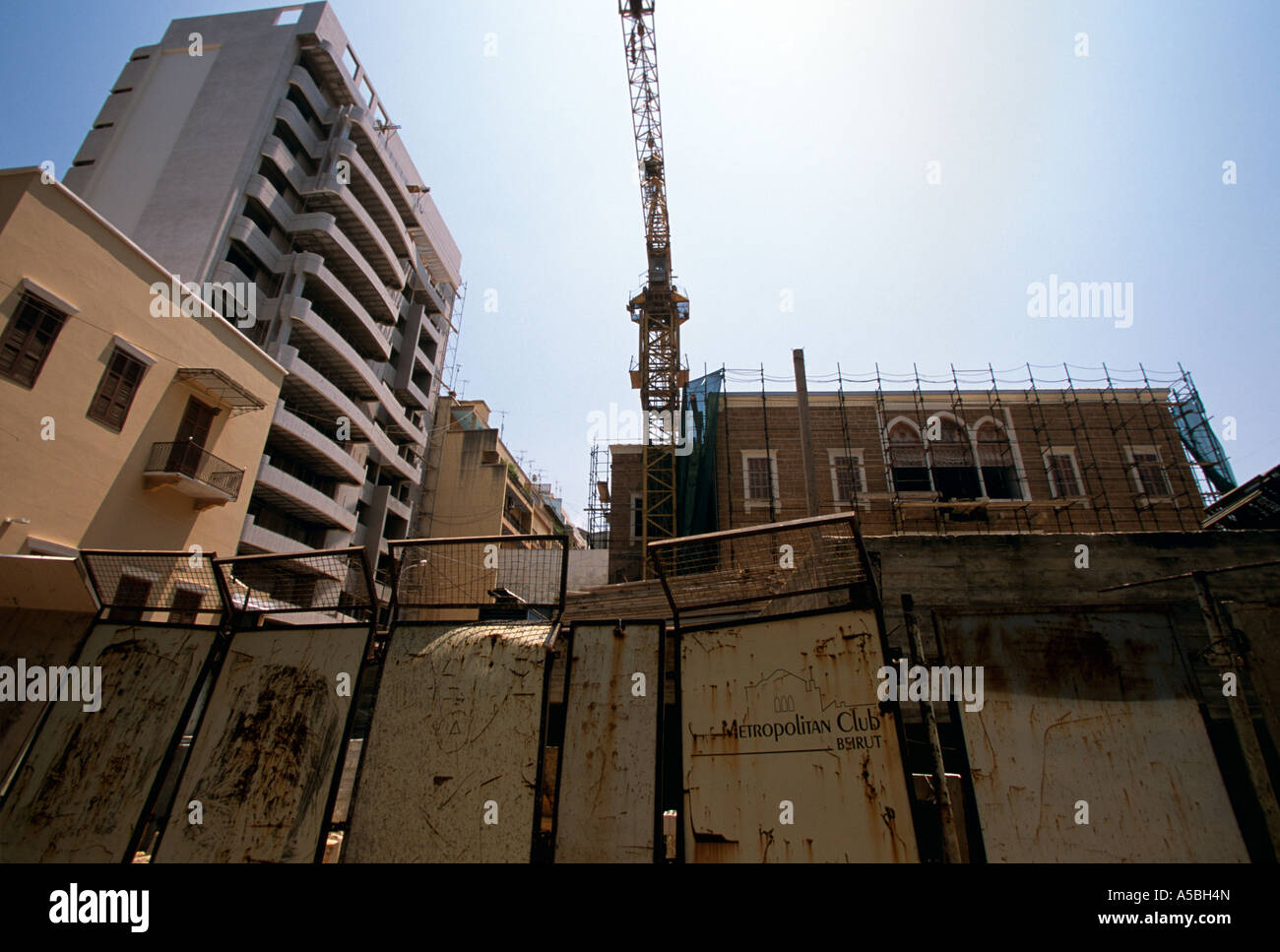 A construction site in Beirut Stock Photo - Alamy